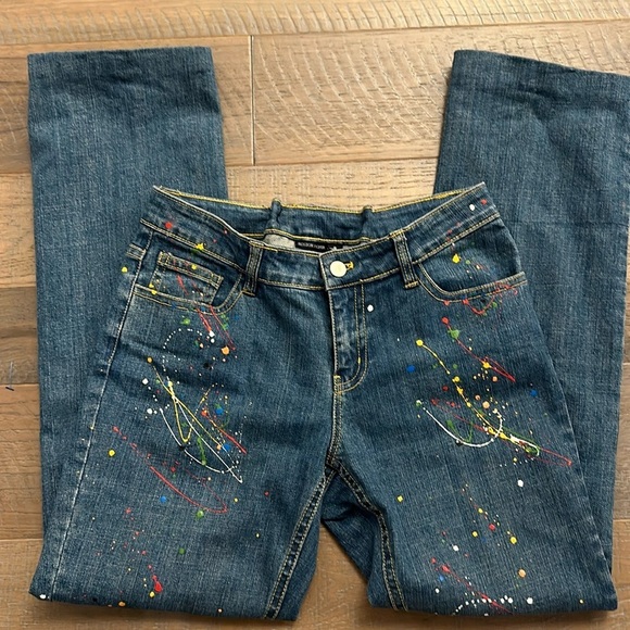 Boston Proper | Jeans | Boston Proper Custom Splatter Paint Artist ...